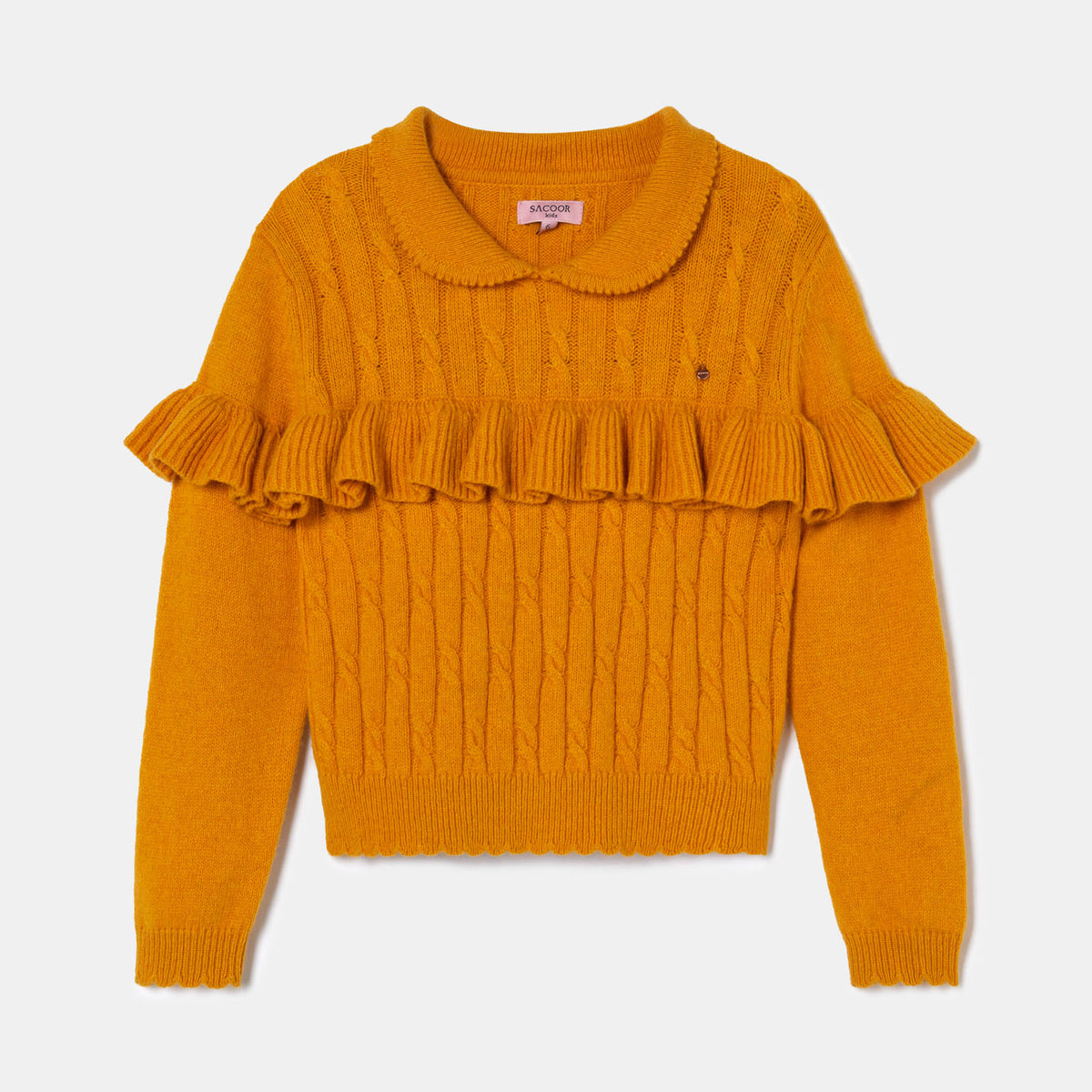 Long Sleeve Sweater With Fancy Collar Sacoor Brothers Malaysia