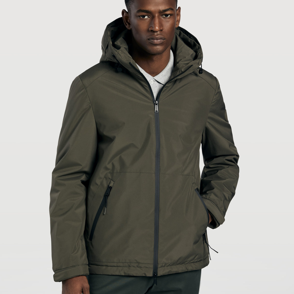 Hooded technic jacket – Sacoor Brothers Malaysia