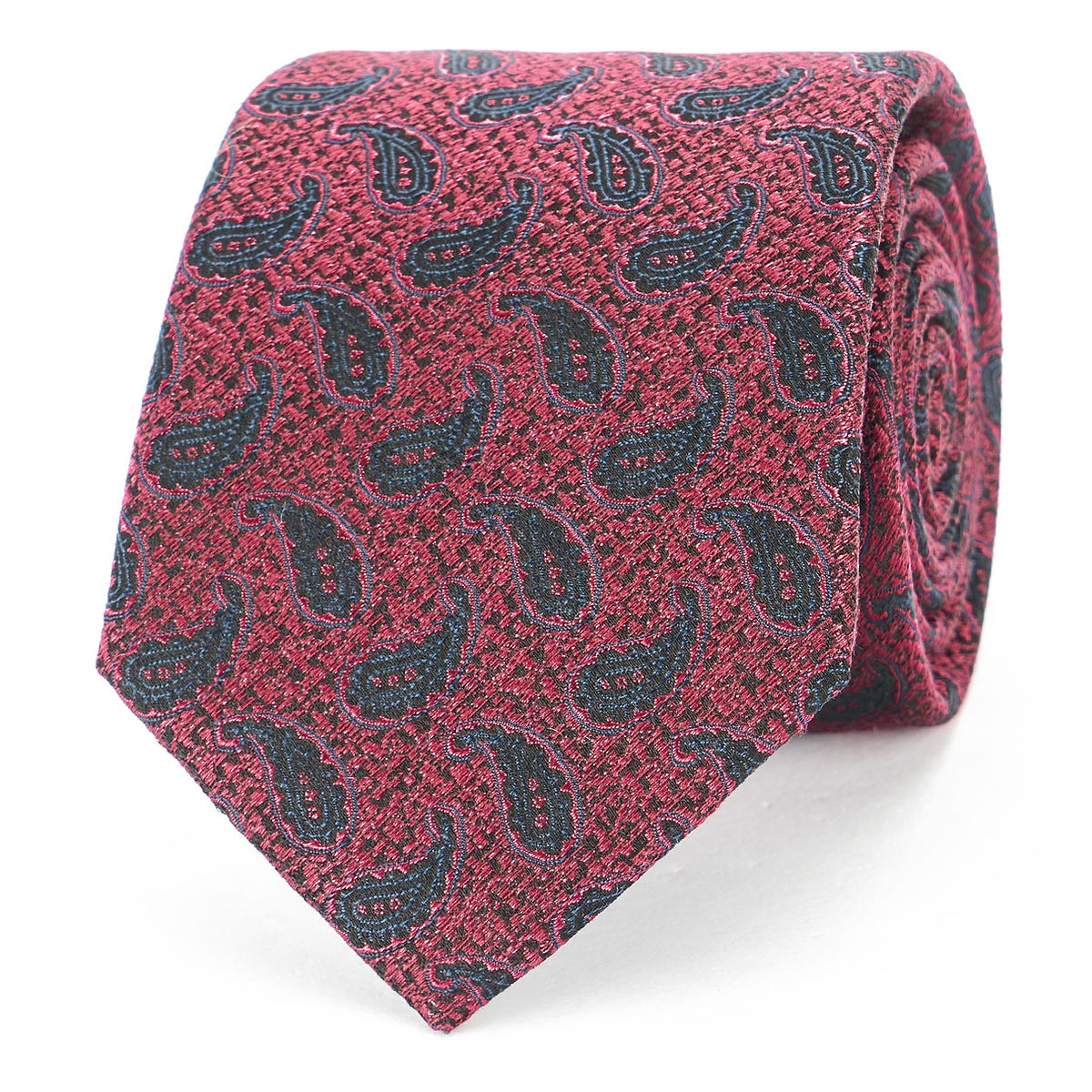 Cornucopia Pattern Tie 100% Silk 8cm – Sacoor Brothers Malaysia