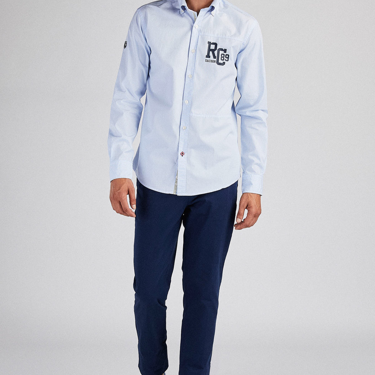 Men's Sport Slim Fit Rugby Club Shirt – Sacoor Brothers Malaysia