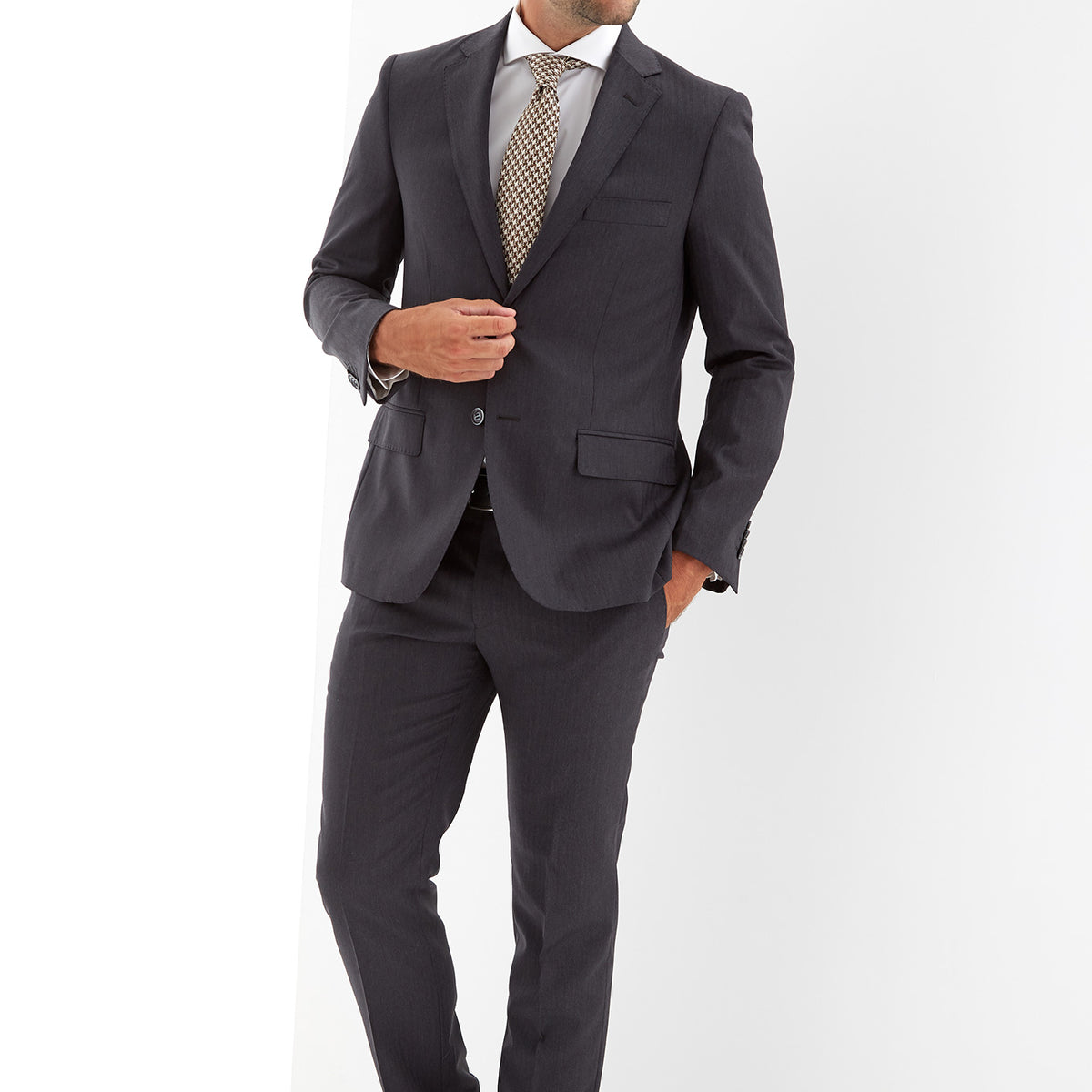 Men's Herringbone Classic Suit – Sacoor Brothers Malaysia