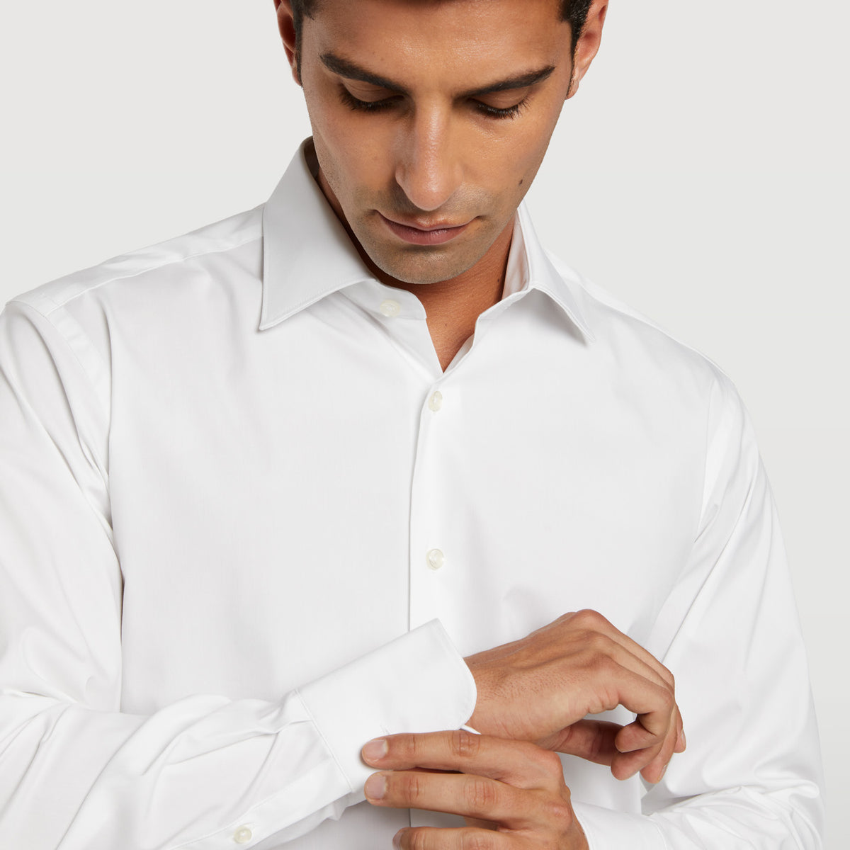 Slim fit k-easy plain poplin comfort formal shirt – Sacoor Brothers ...