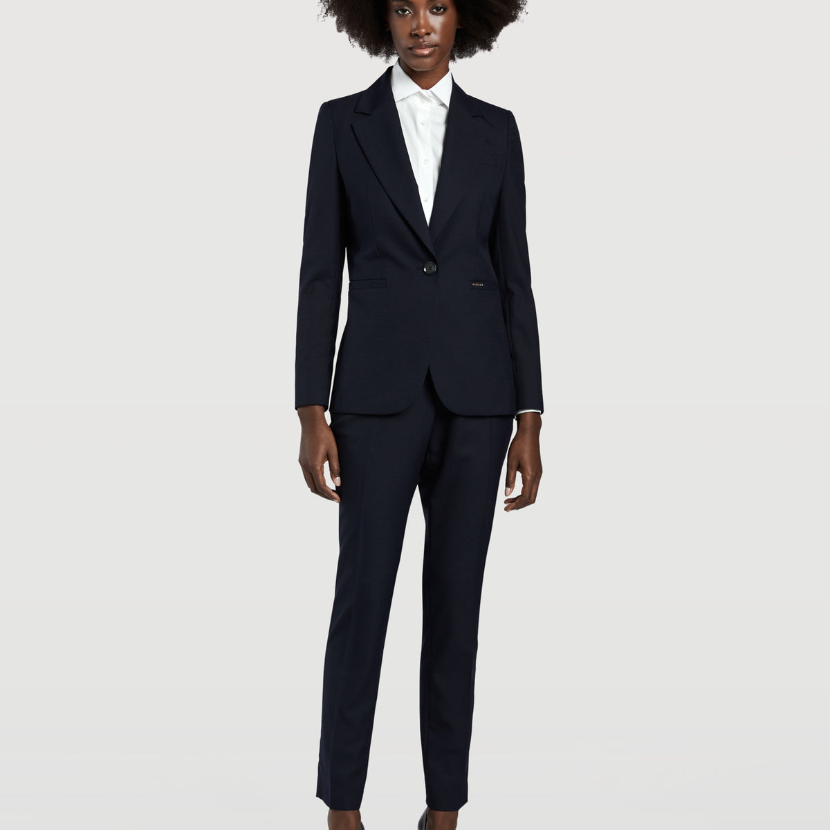 Single Breasted Dark Blue Suit – Sacoor Brothers Malaysia