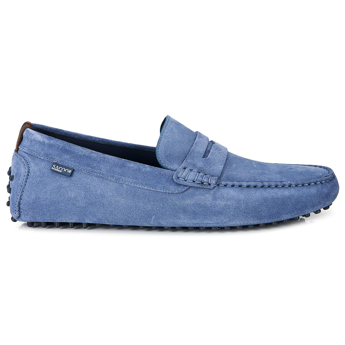 iconic recycled rubber pebble outsole driving shoes – Sacoor Brothers ...