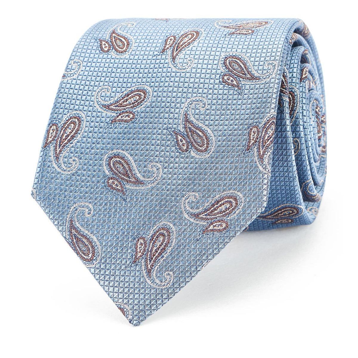 Cornucopia Pattern Tie 100% Silk 8cm – Sacoor Brothers Malaysia