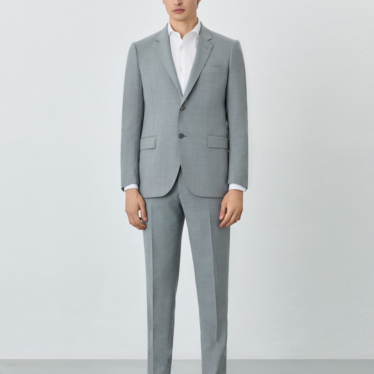 Slim Fit Premium Suit In Wool – Sacoor Brothers Malaysia