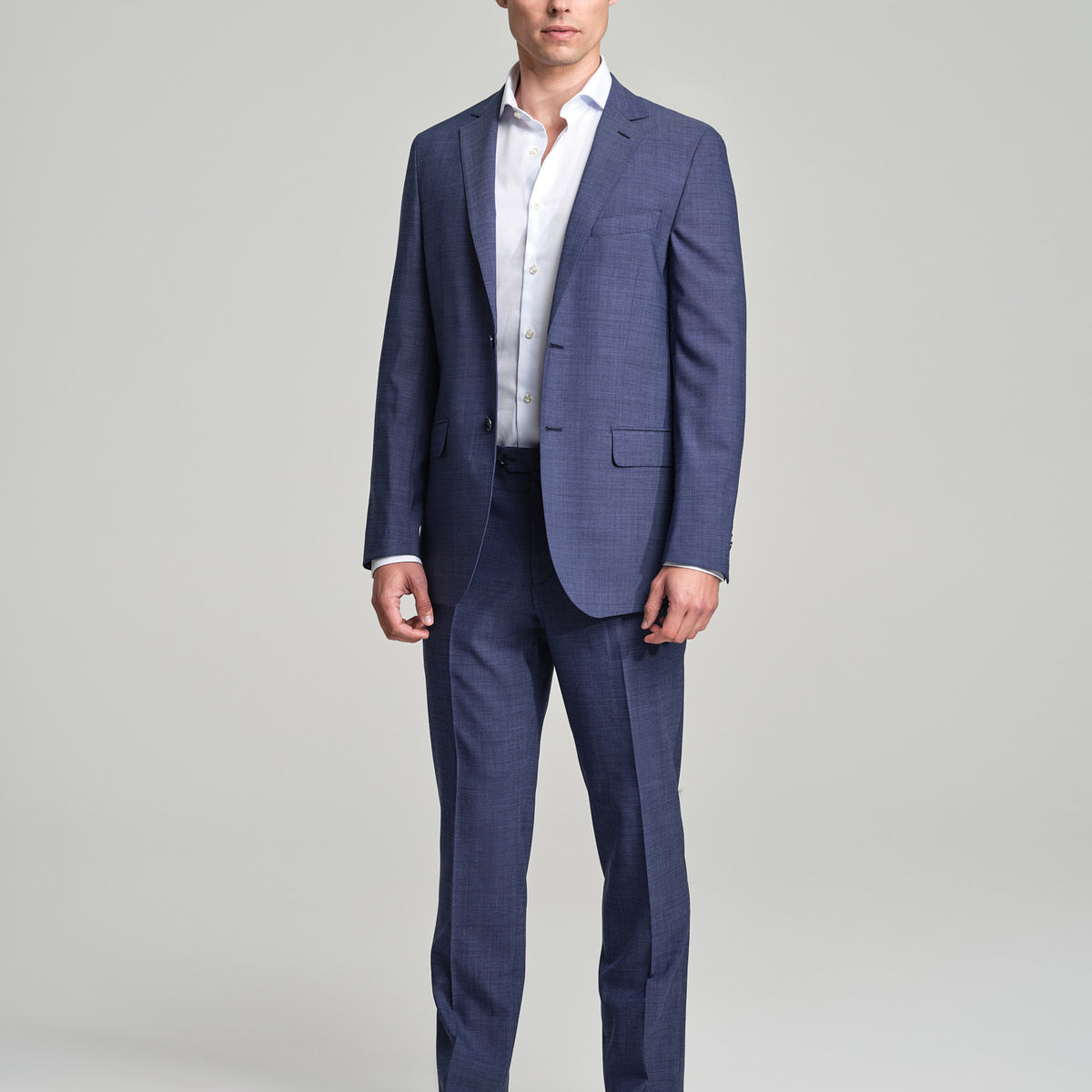 Slim fit wool stretch suit – Sacoor Brothers Malaysia