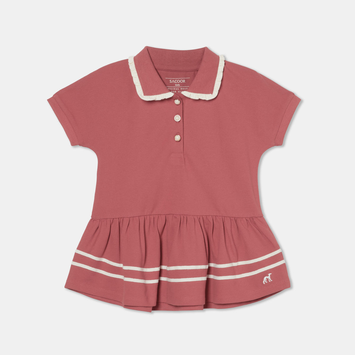 Stripes Peplum Polo Shirt – Sacoor Brothers Malaysia