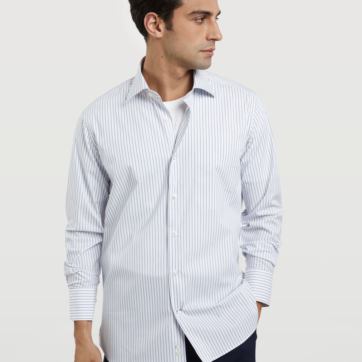 Regular Fit K-Easy Stripes Formal Shirt – Sacoor Brothers Malaysia