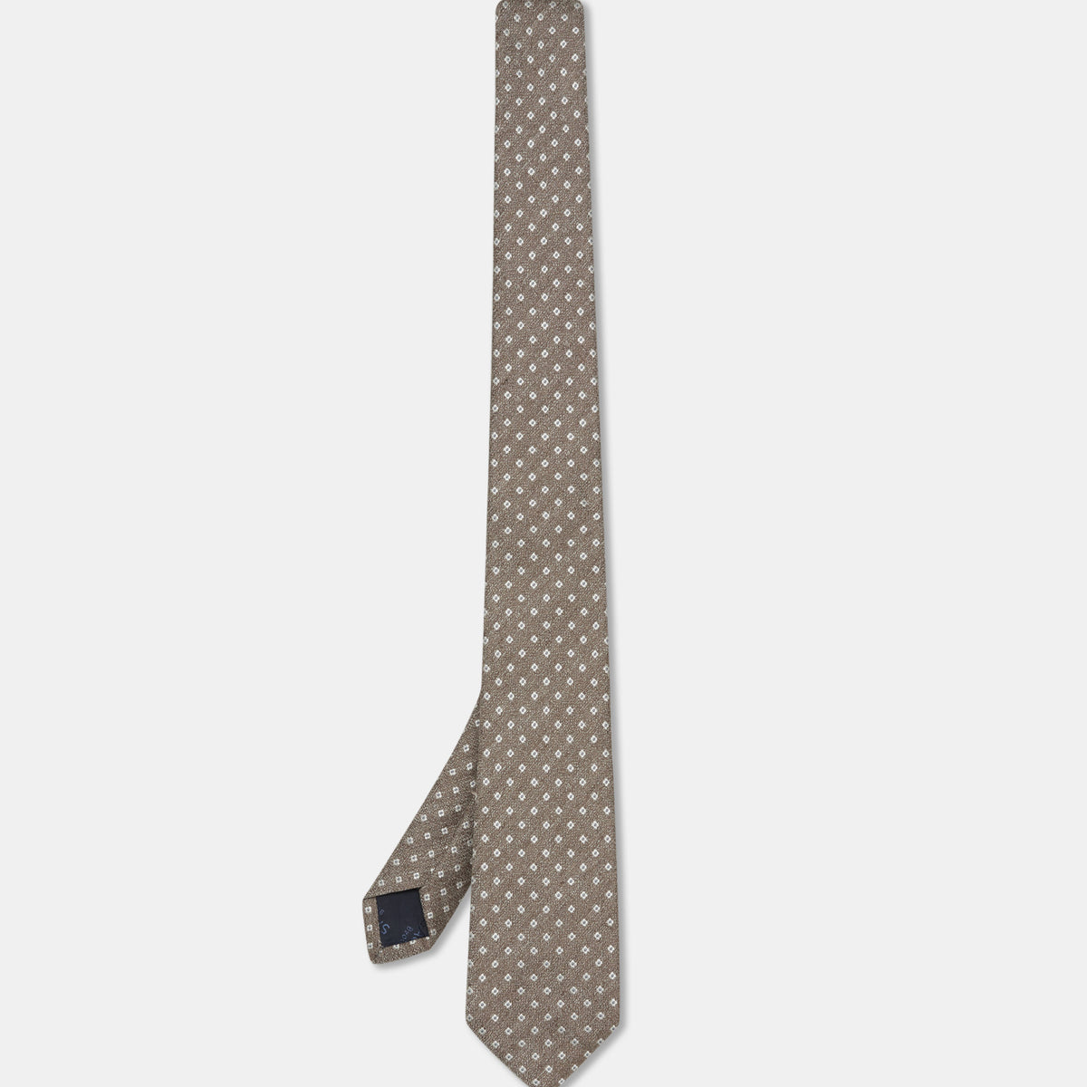 Geometric Pattern Tie 100% silk 8cm – Sacoor Brothers Malaysia