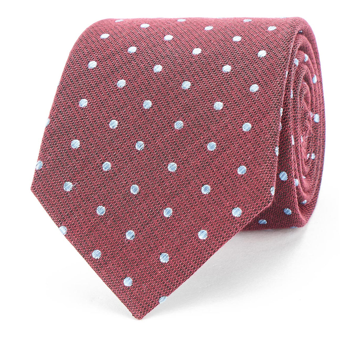 Polka Dot Pattern Tie 100% Silk 8cm – Sacoor Brothers Malaysia