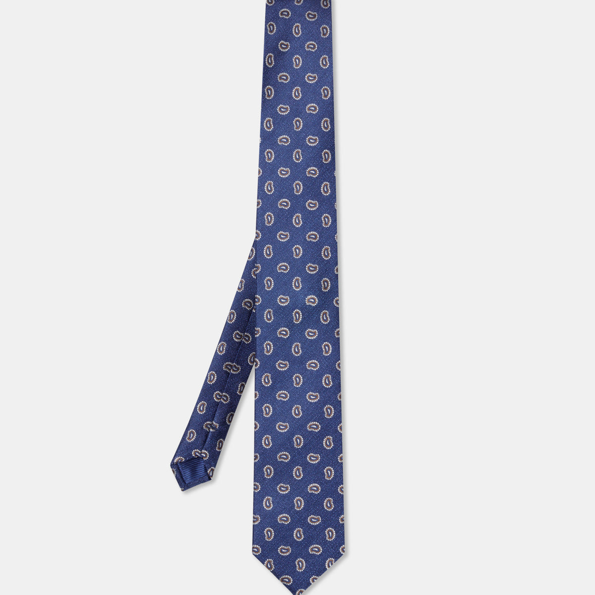 Cornucopia Pattern Tie 100% Silk 7,5cm – Sacoor Brothers Malaysia