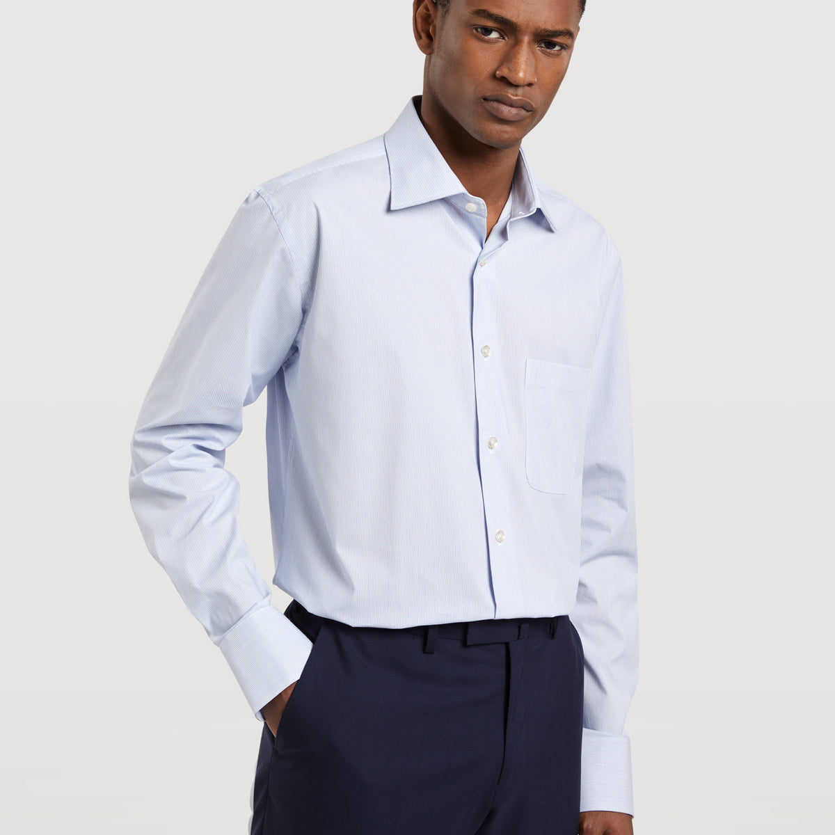 Regular Fit K-Easy Stripes Formal Shirt – Sacoor Brothers Malaysia