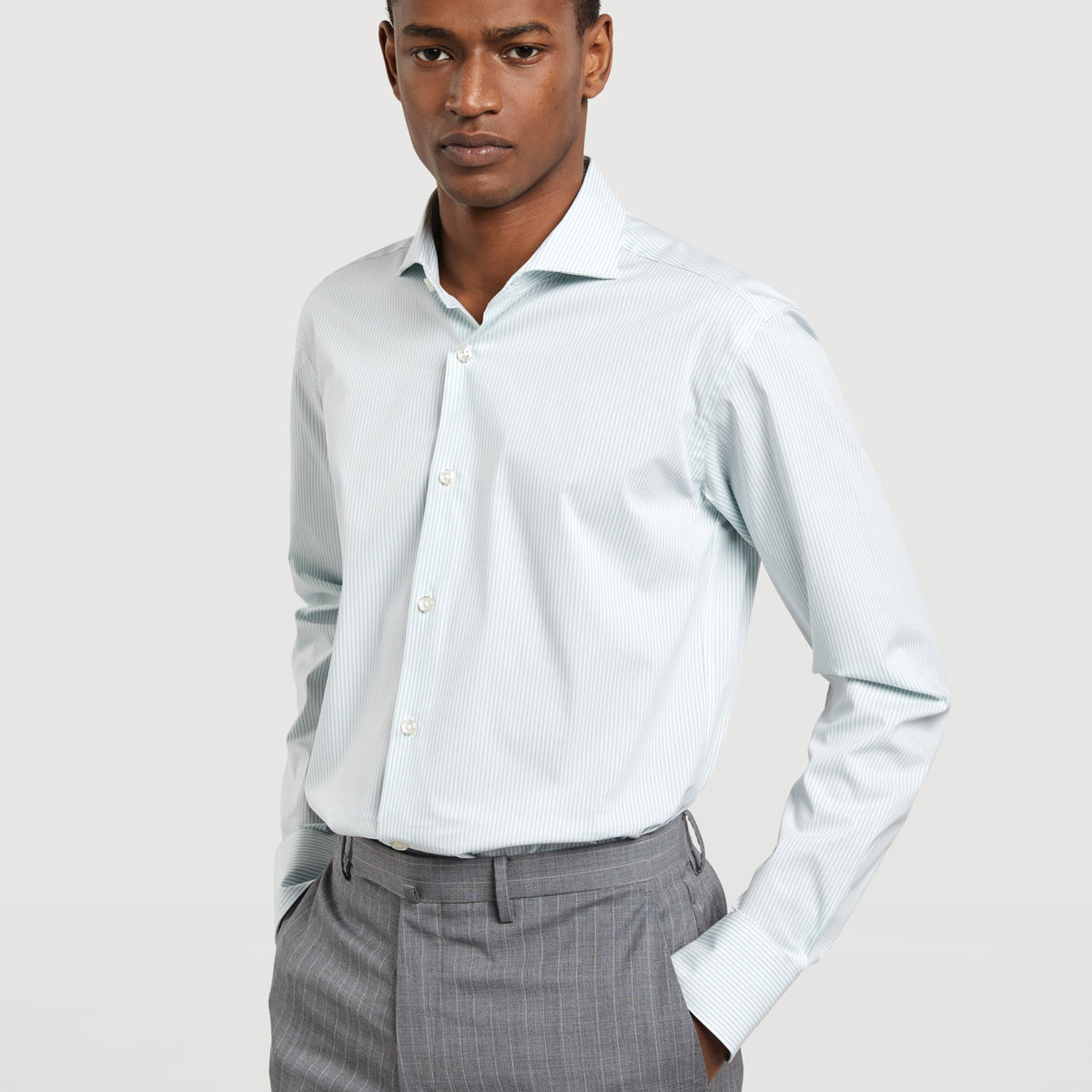 Slim Fit K-Easy Stripes Formal Shirt – Sacoor Brothers Malaysia