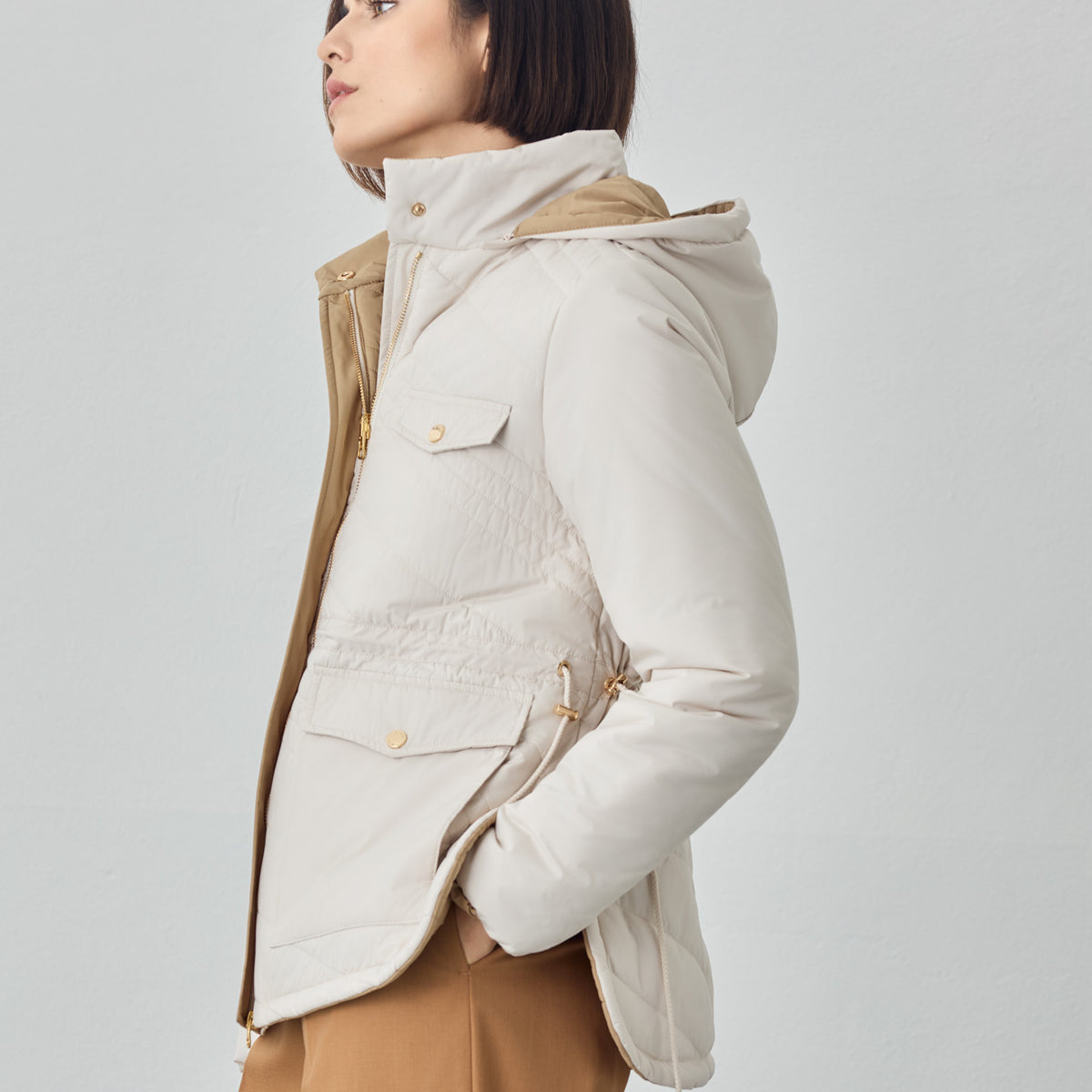 Reversible Padded Jacket With Removable Hood – Sacoor Brothers Malaysia