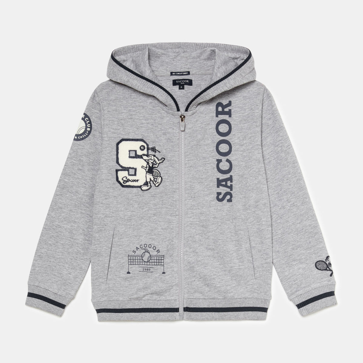 Sacoor Tennis Prints Fleece Jacket – SacoorBrothers Malaysia