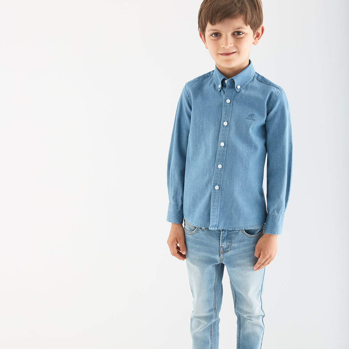 Boys'Denim Shirt – Sacoor Brothers Malaysia