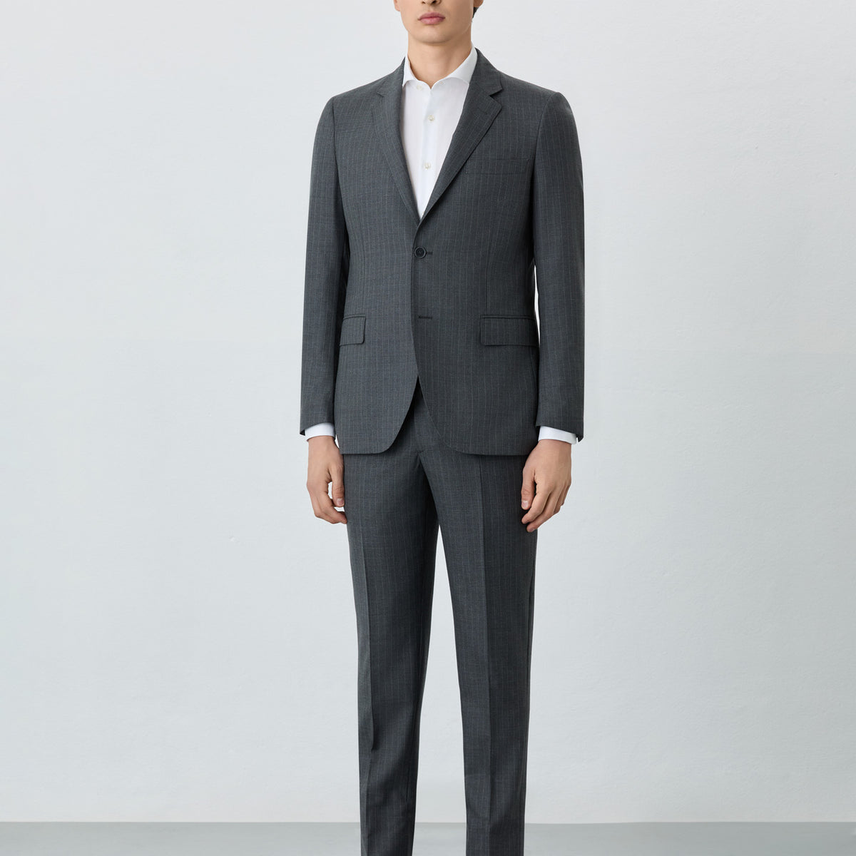 Slim Fit Premium Suit In Wool – Sacoor Brothers Malaysia
