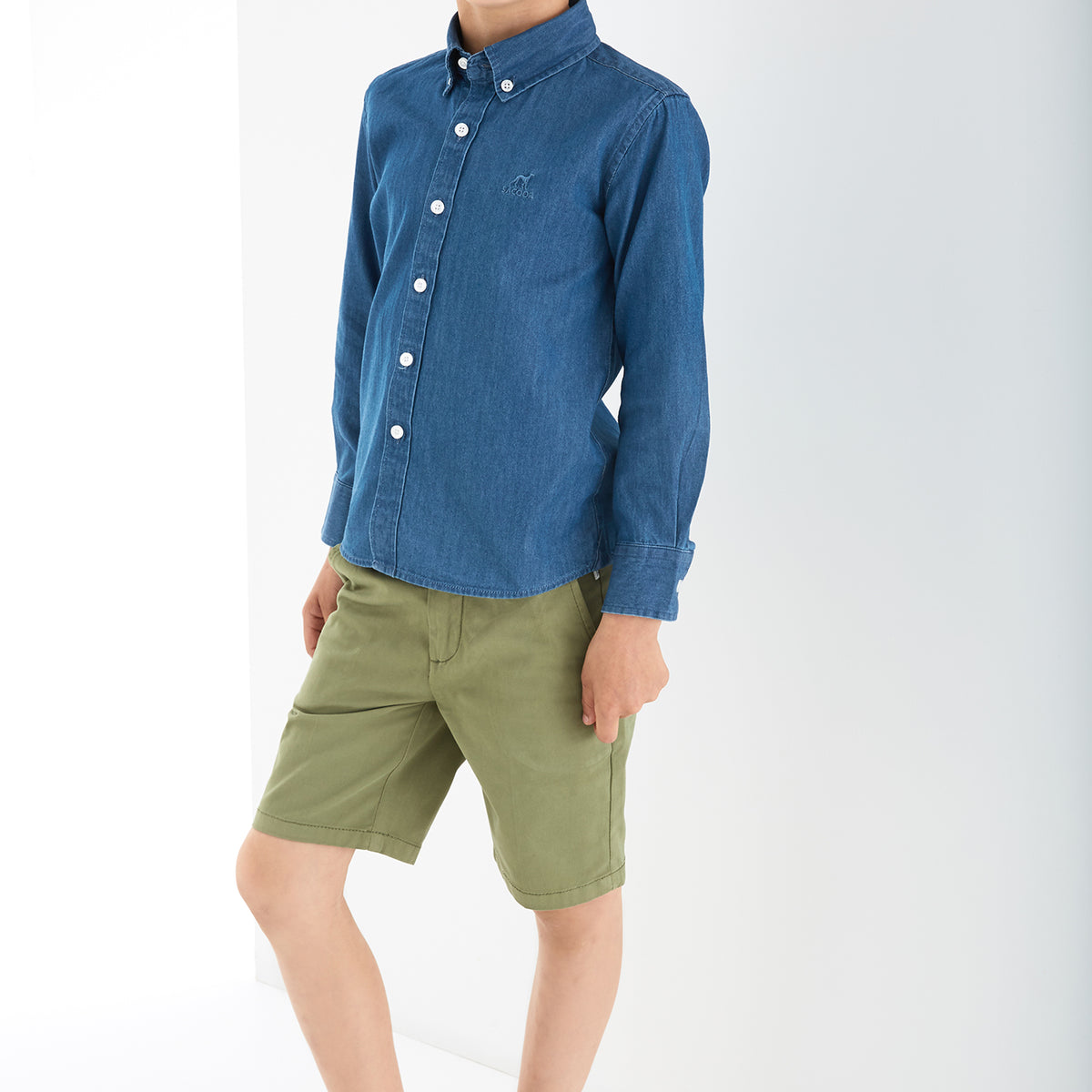 Boys'Denim Sports Shirt – Sacoor Brothers Malaysia