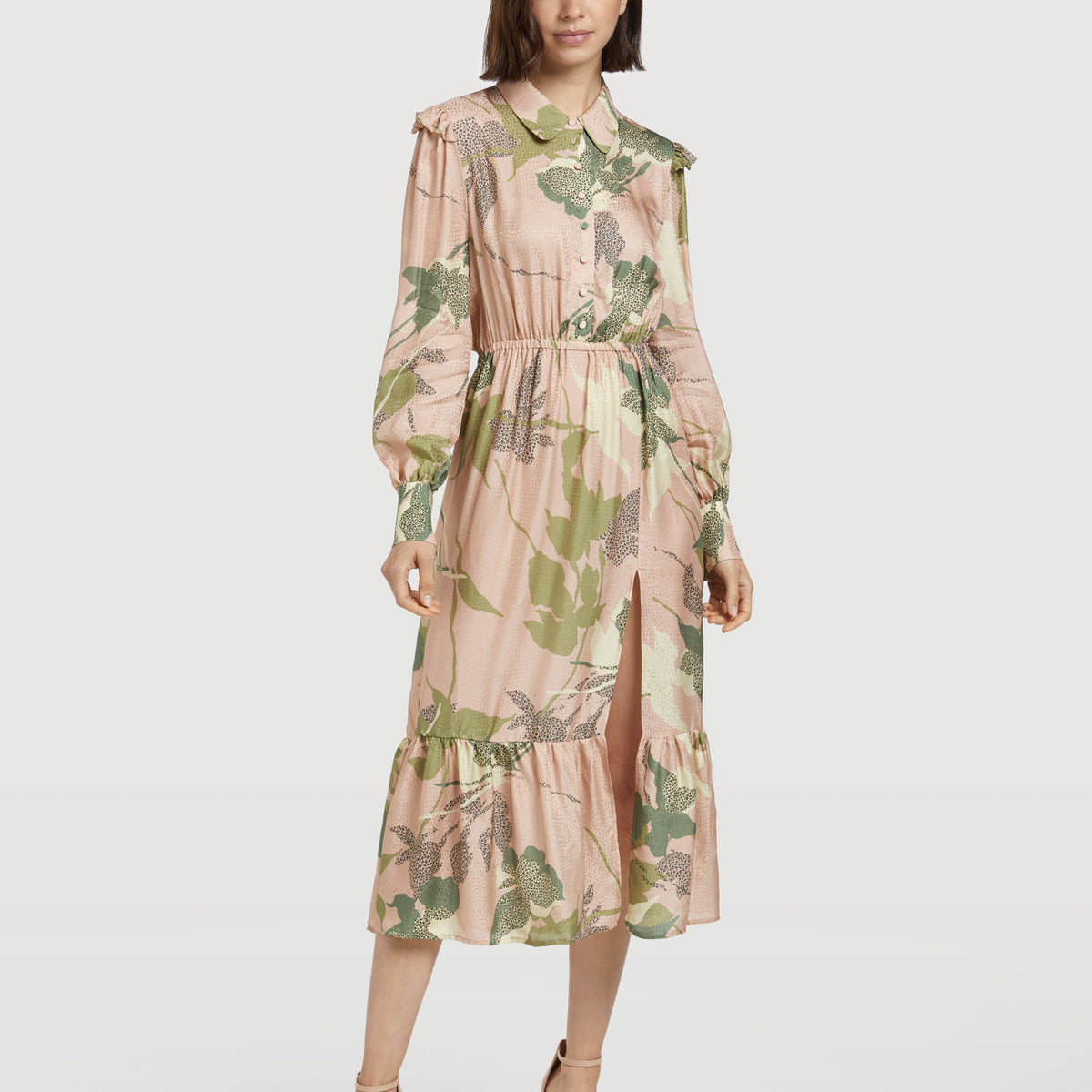 Printed Jacquard Dress – Sacoor Brothers Malaysia