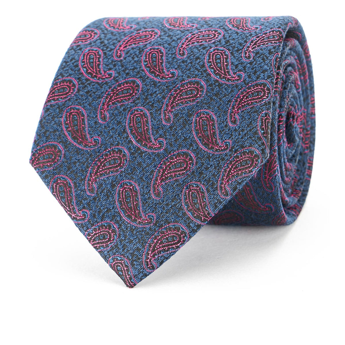Cornucopia Pattern Tie 100% Silk 8cm – Sacoor Brothers Malaysia